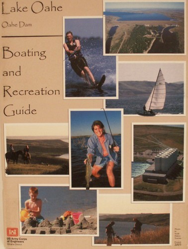 Lake Oahe Boating and Recreation Map