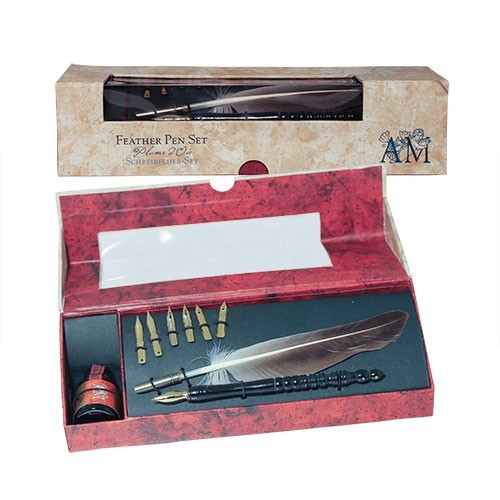 Feather Pen Set